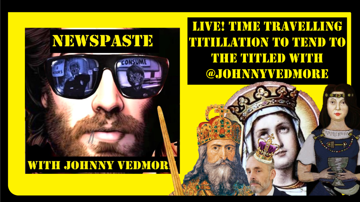 Johnny Vedmore Will Be Going Live at 9pm GMT Every Sunday ...